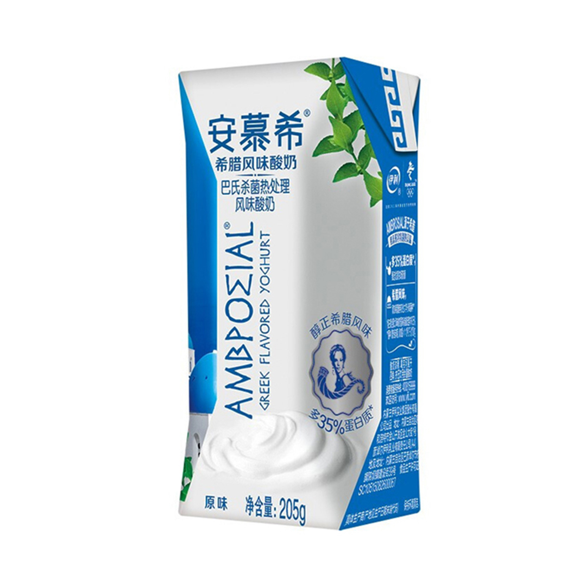 【美的伊利 安慕希希腊风味常温酸奶原味205g*12盒】美的,伊利 安慕希希腊风味常温酸奶原味205g*12盒,官方报价_规格_参数_图片-美的商城