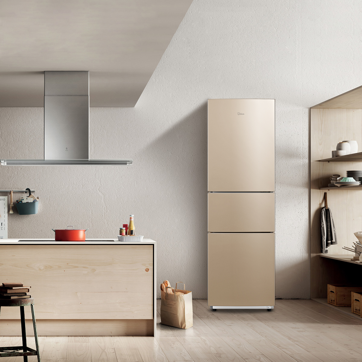 【美的BCD-215WTM(E)】美的冰箱,BCD-215WTM(E),官方报价_规格_参数_图片-美的商城