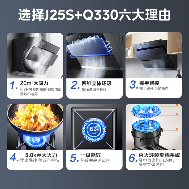 【美的J25S+JZT-Q330】美的吸油烟机,J25S+JZT-Q330,官方报价_规格_参数_图片-美的商城