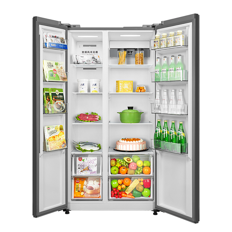 美的 冰箱 BCD-550WKGPZM(E) 深空蓝-繁星-美的商城