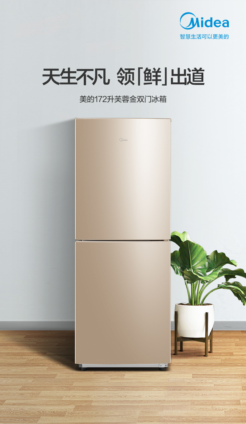 【美的BCD-172CM(E)】美的冰箱,BCD-172CM(E),官方报价_规格_参数_图片-美的商城