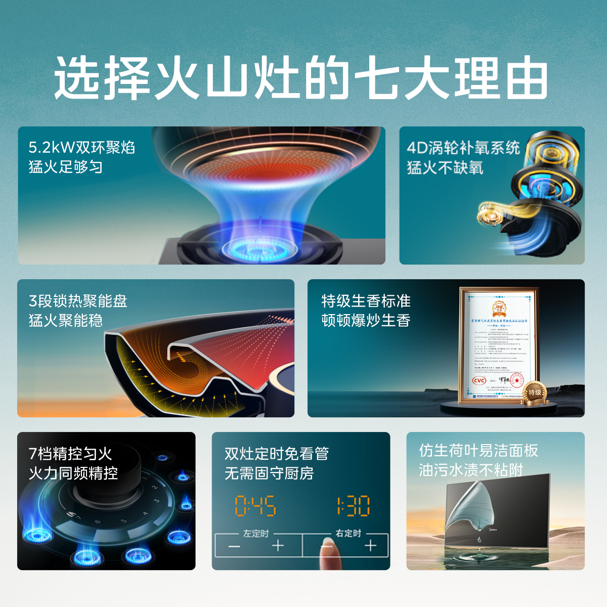 【美的JZT-HD52-80】美的燃气灶,JZT-HD52-80,官方报价_规格_参数_图片-美的商城